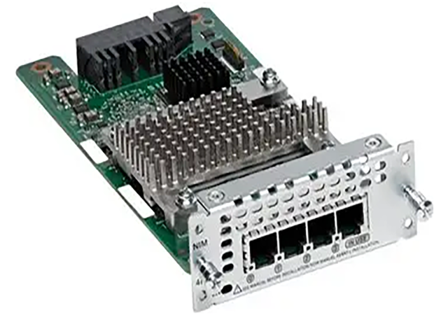 Buy Cisco NIM-4FXSP= spare, UK price